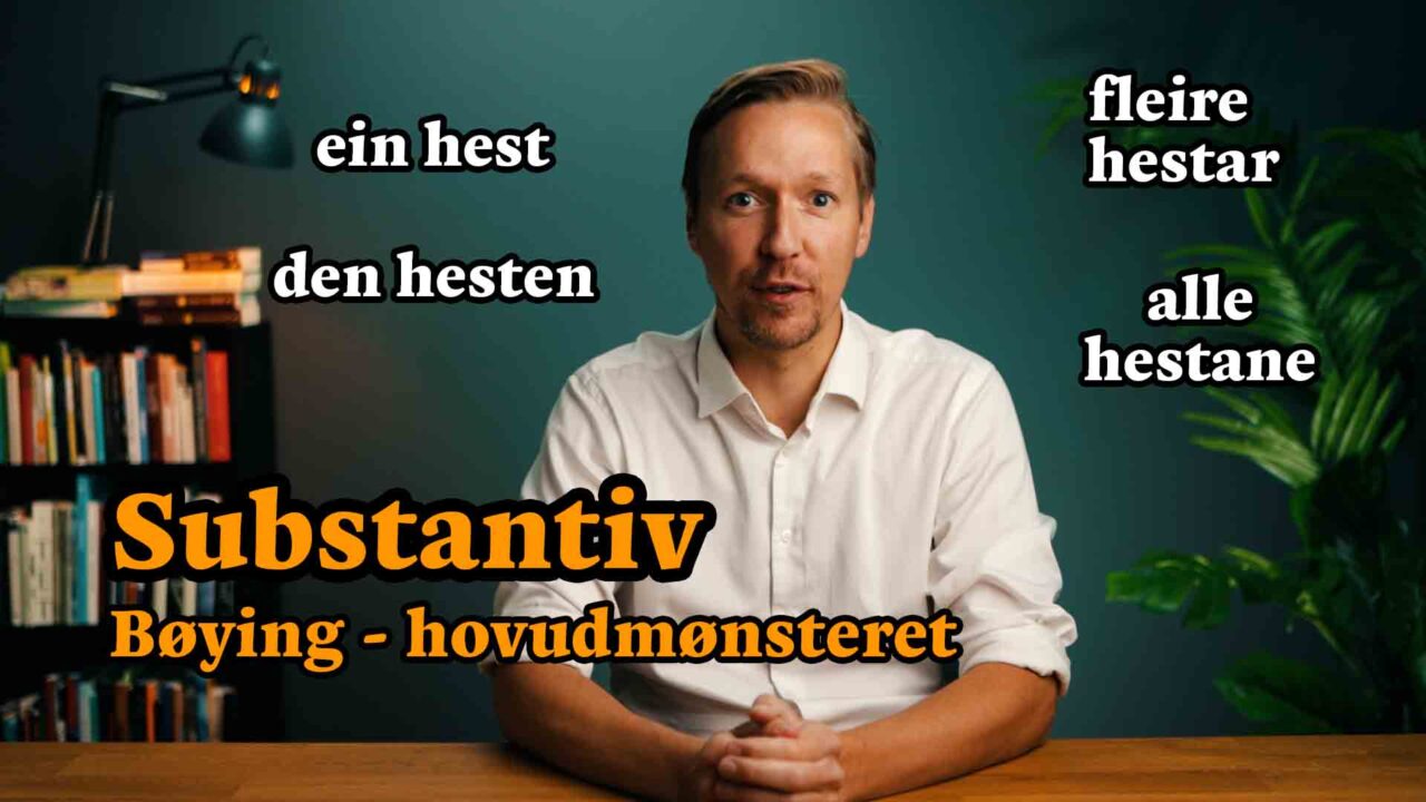 Nynorsk som sidemål - Substantiv - KublaKan